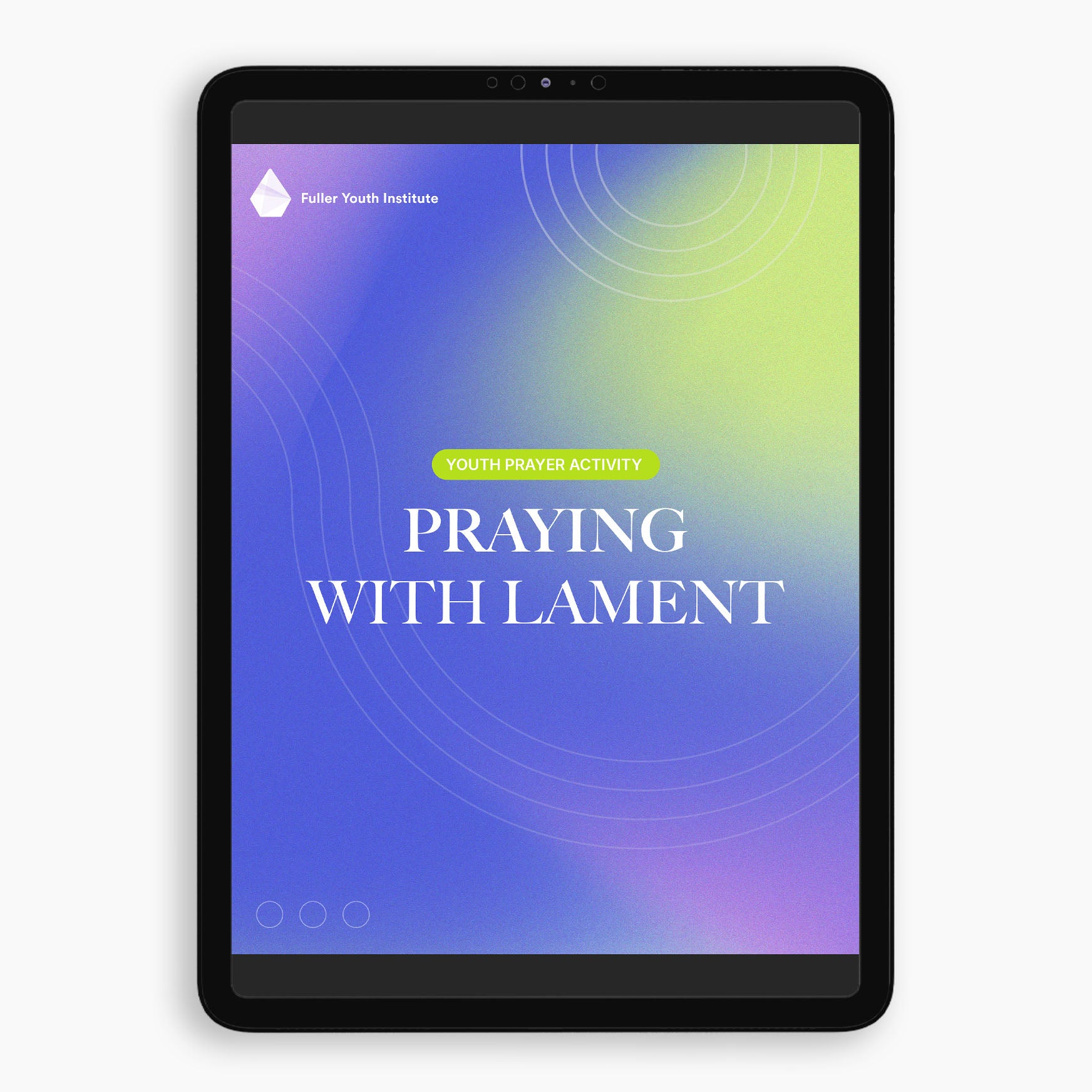 Prayer Activities – Fuller Youth Institute